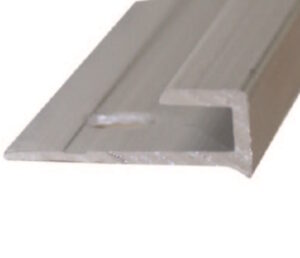 MD Pro 1/4” Face Cap Trim Satin Clear Anodized 12 ft | Wholesale ...